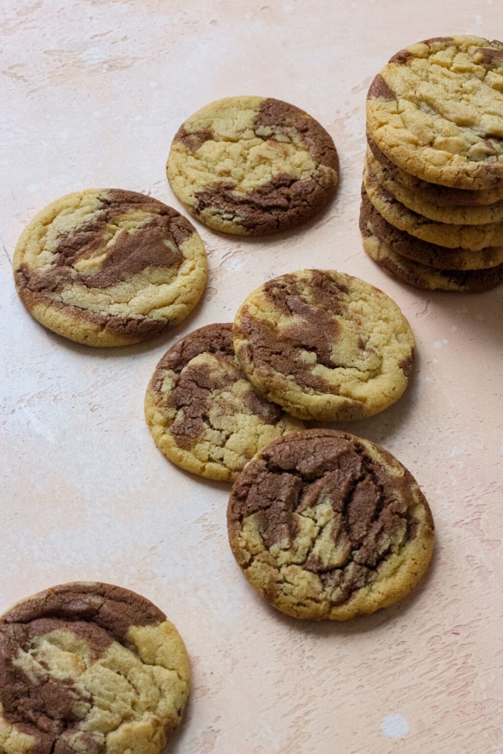 Peanut Butter Chocolate Swirl Cookies - Schmidty Bakes