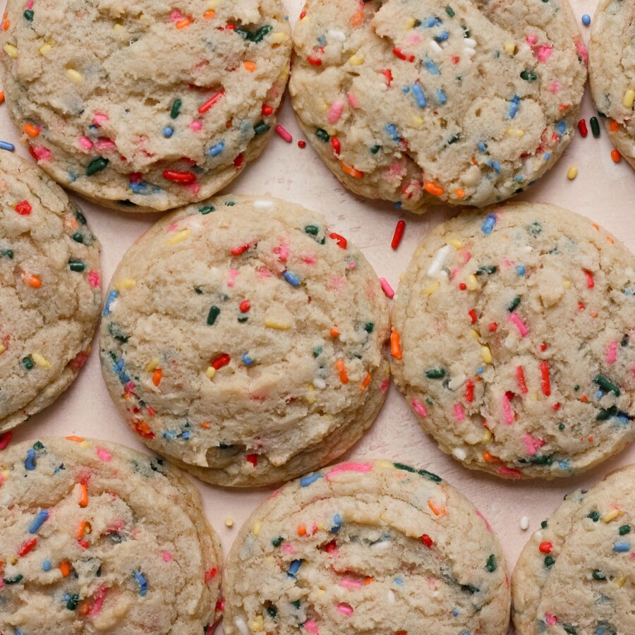 Confetti Cookies - Schmidty Bakes