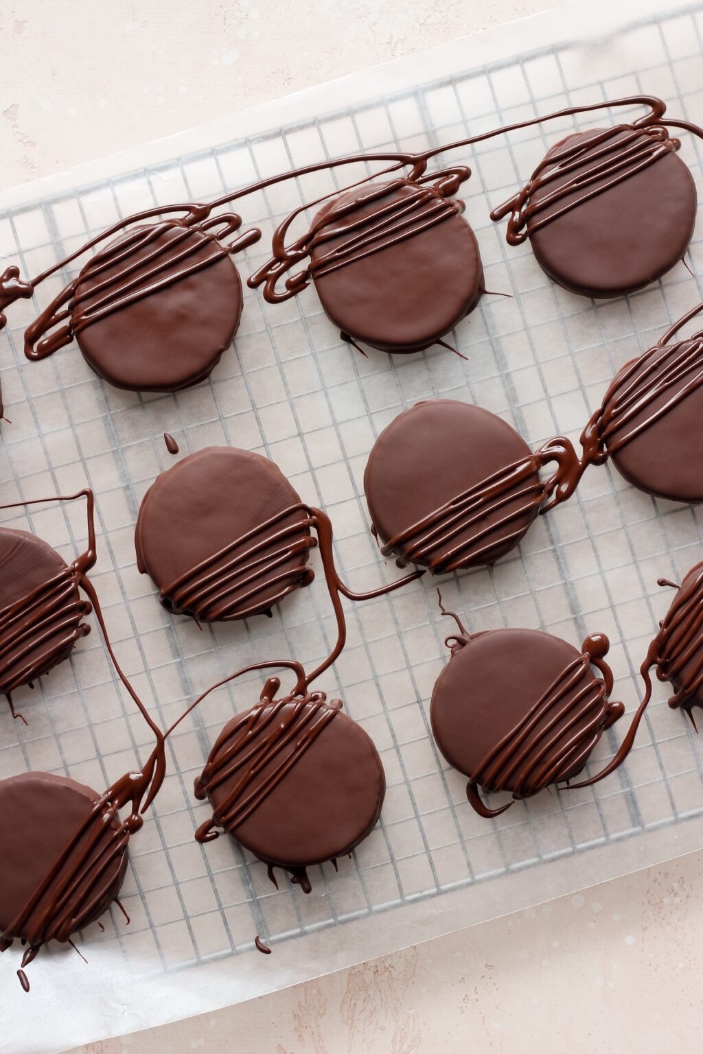 Thin Mint Cookies - Schmidty Bakes