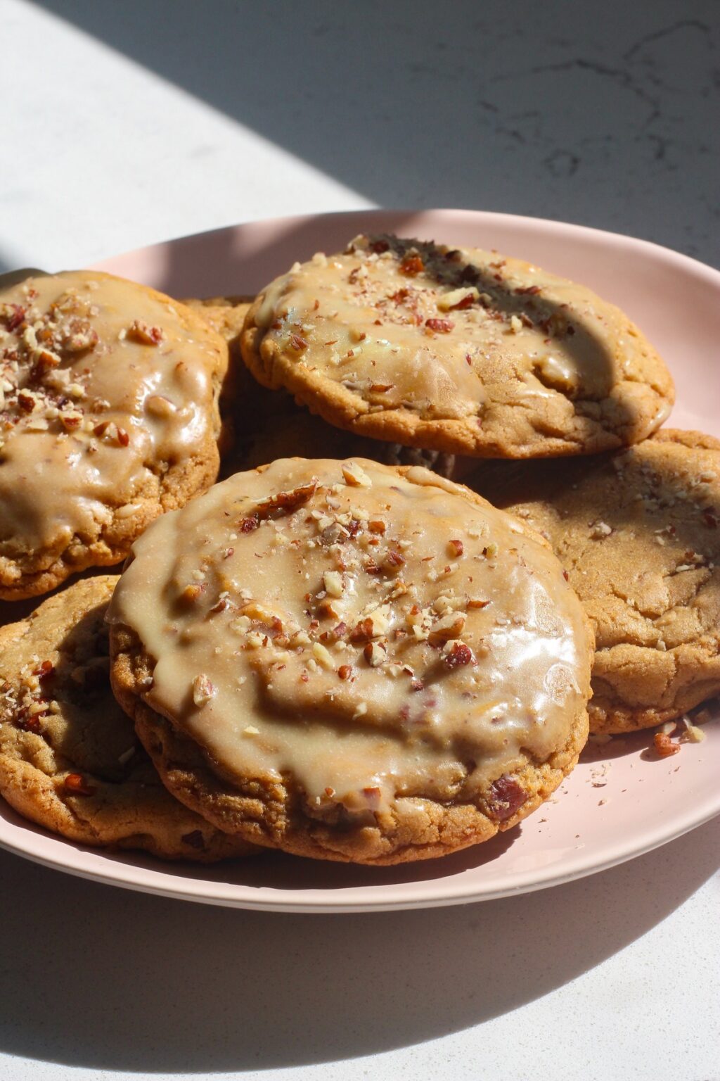 Maple Pecan Cookies: Soft & Chewy Fall Cookie Recipe - Schmidty Bakes