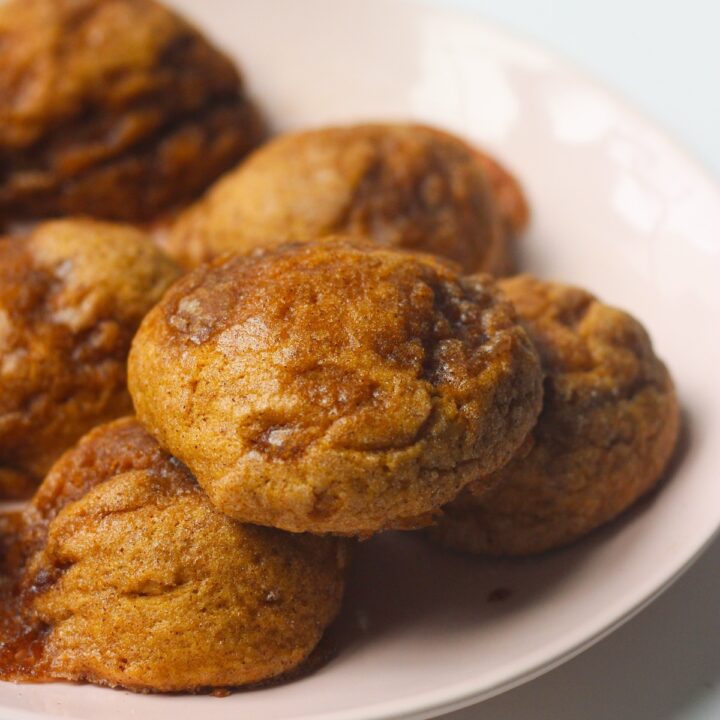 Cinnamon Swirl Pumpkin Cookies - Schmidty Bakes